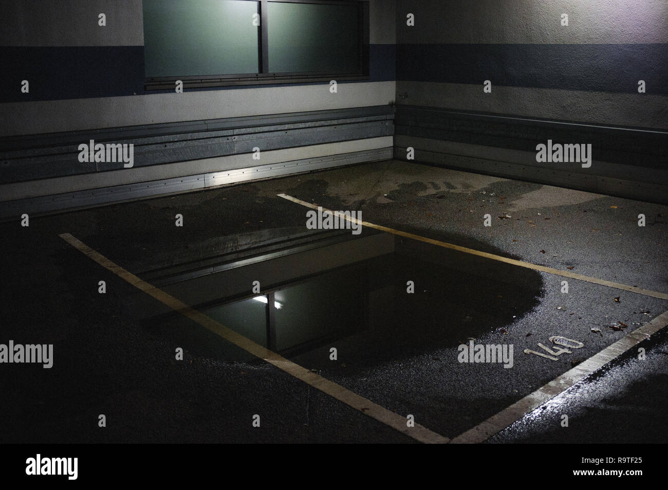 Puddle street neon night hi-res stock photography and images - Alamy