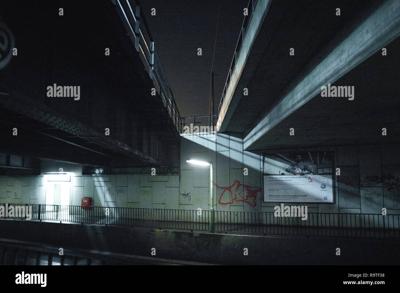 urban night scene Stock Photo - Alamy