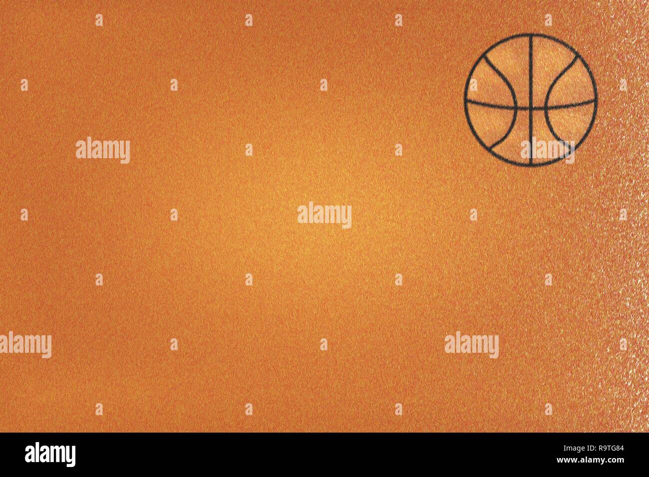 Basketball court floor plan hi-res stock photography and images - Alamy