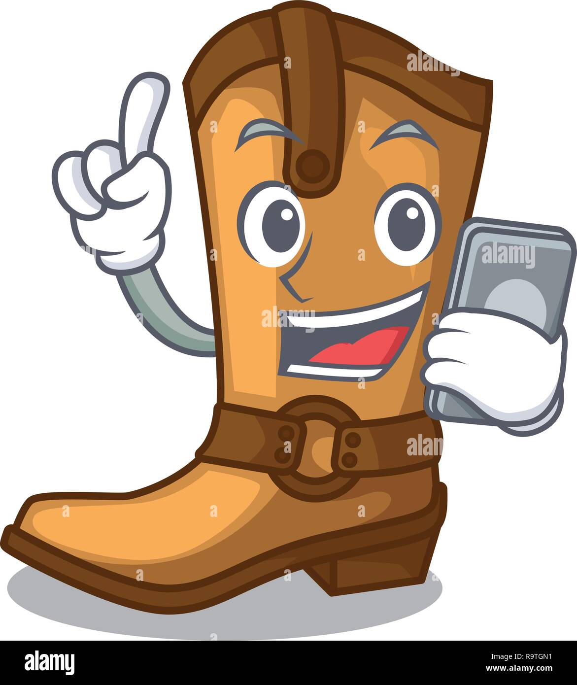 Telephone boots Stock Vector Images - Alamy