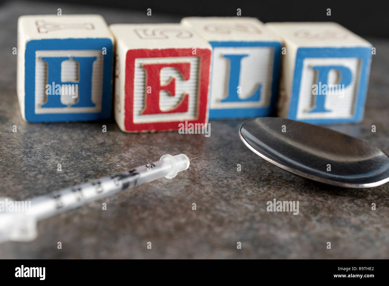 Danger blocks hi-res stock photography and images - Alamy