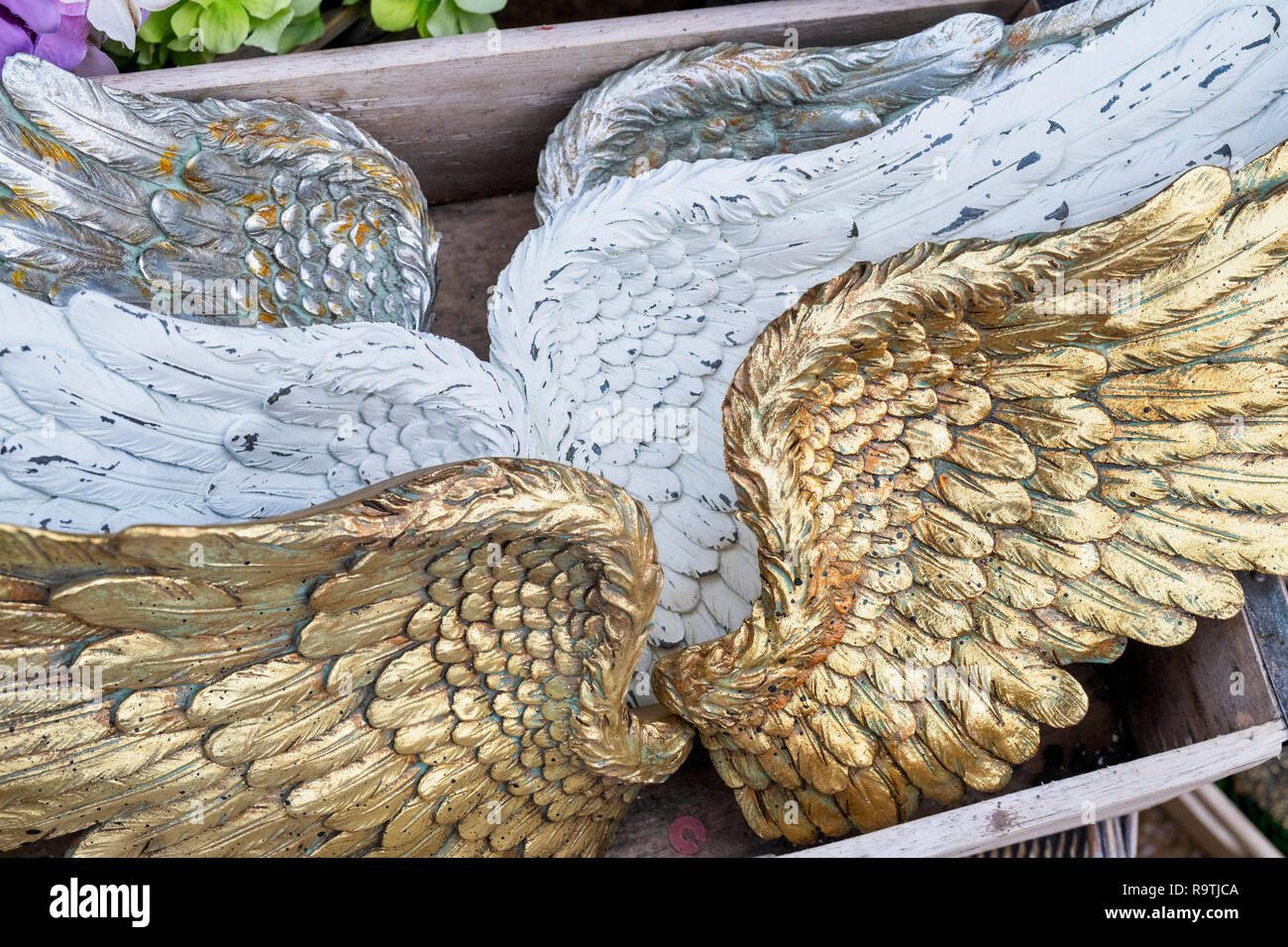 Angels wings hi-res stock photography and images - Alamy