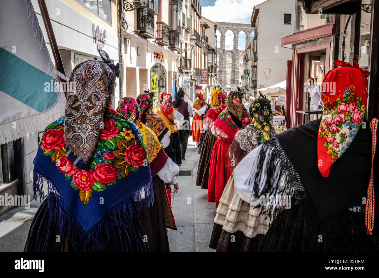 Spanish girl of segovia hi-res stock photography and images - Alamy