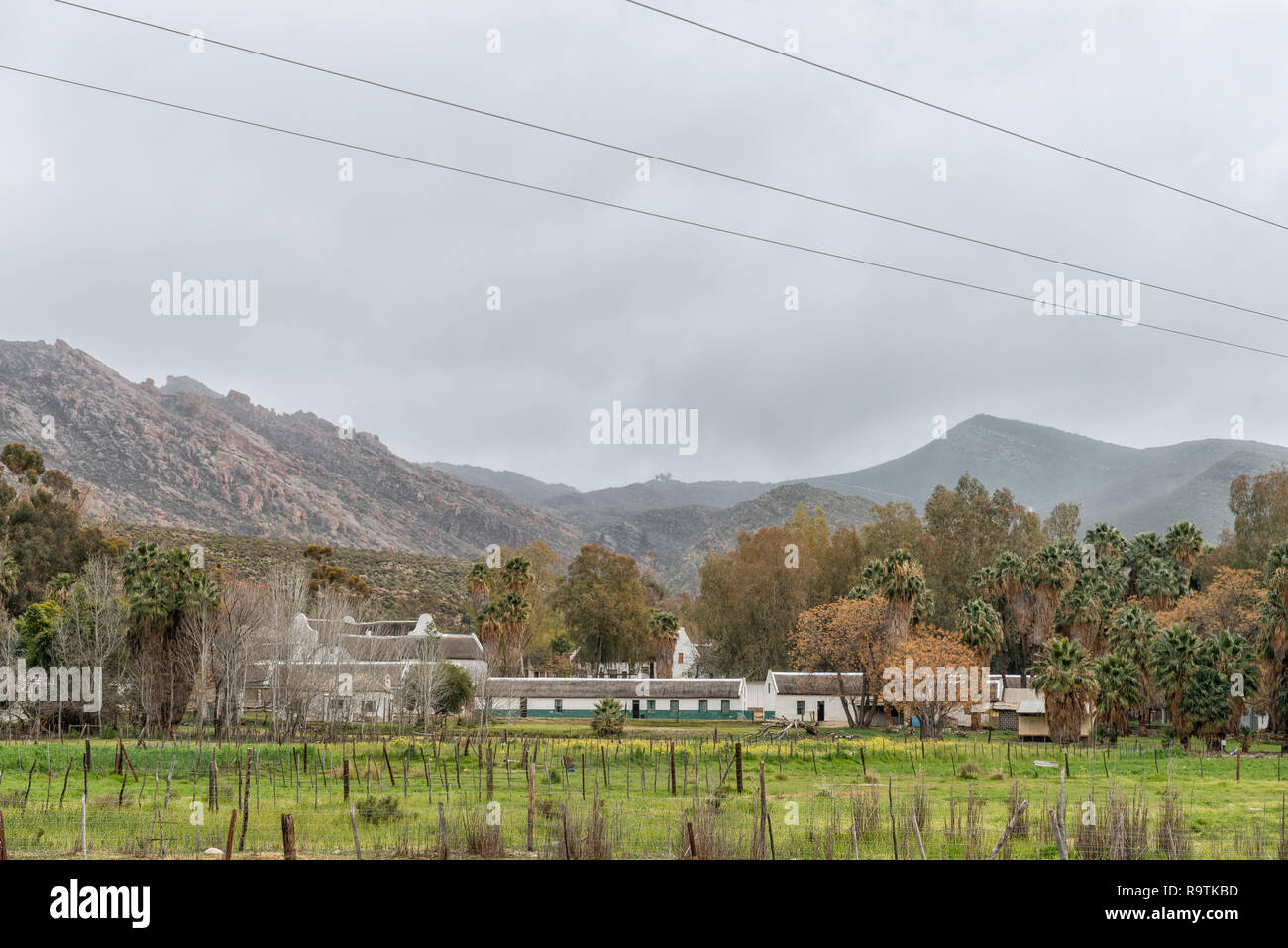 WUPPERTHAL, SOUTH AFRICA, AUGUST 27, 2018: A view of Wupperthal in the ...