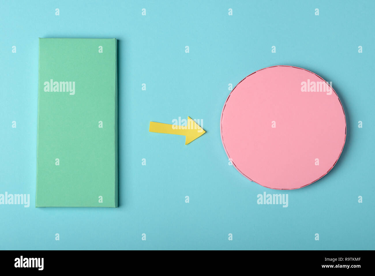 Map rectangle circle chart graph hi-res stock photography and images ...