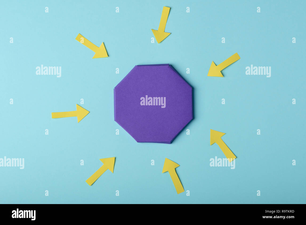 Octagon plan hi-res stock photography and images - Alamy