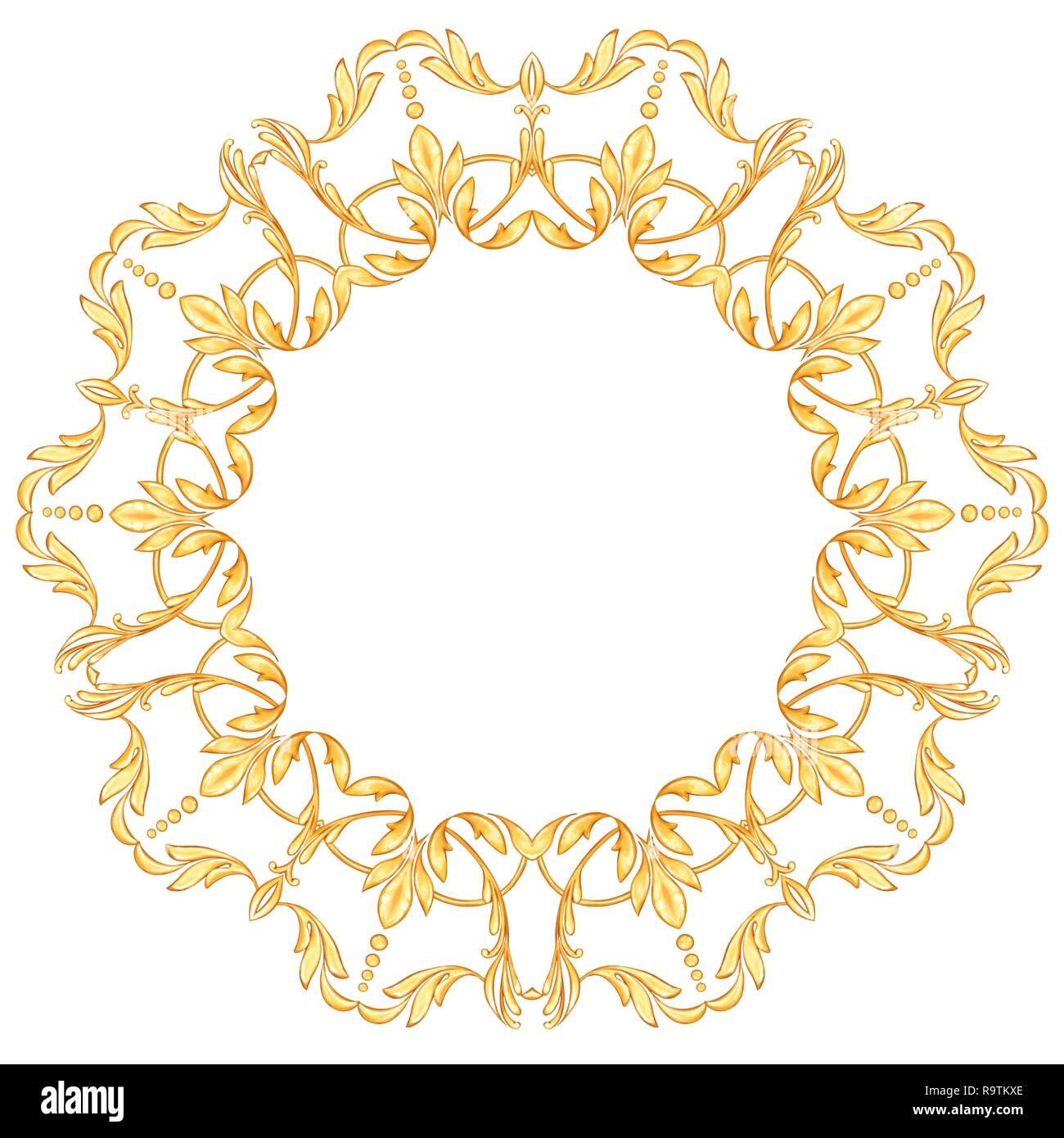 Golden baroque frame Stock Photo - Alamy Golden baroque frame Stock Photo - Alamy