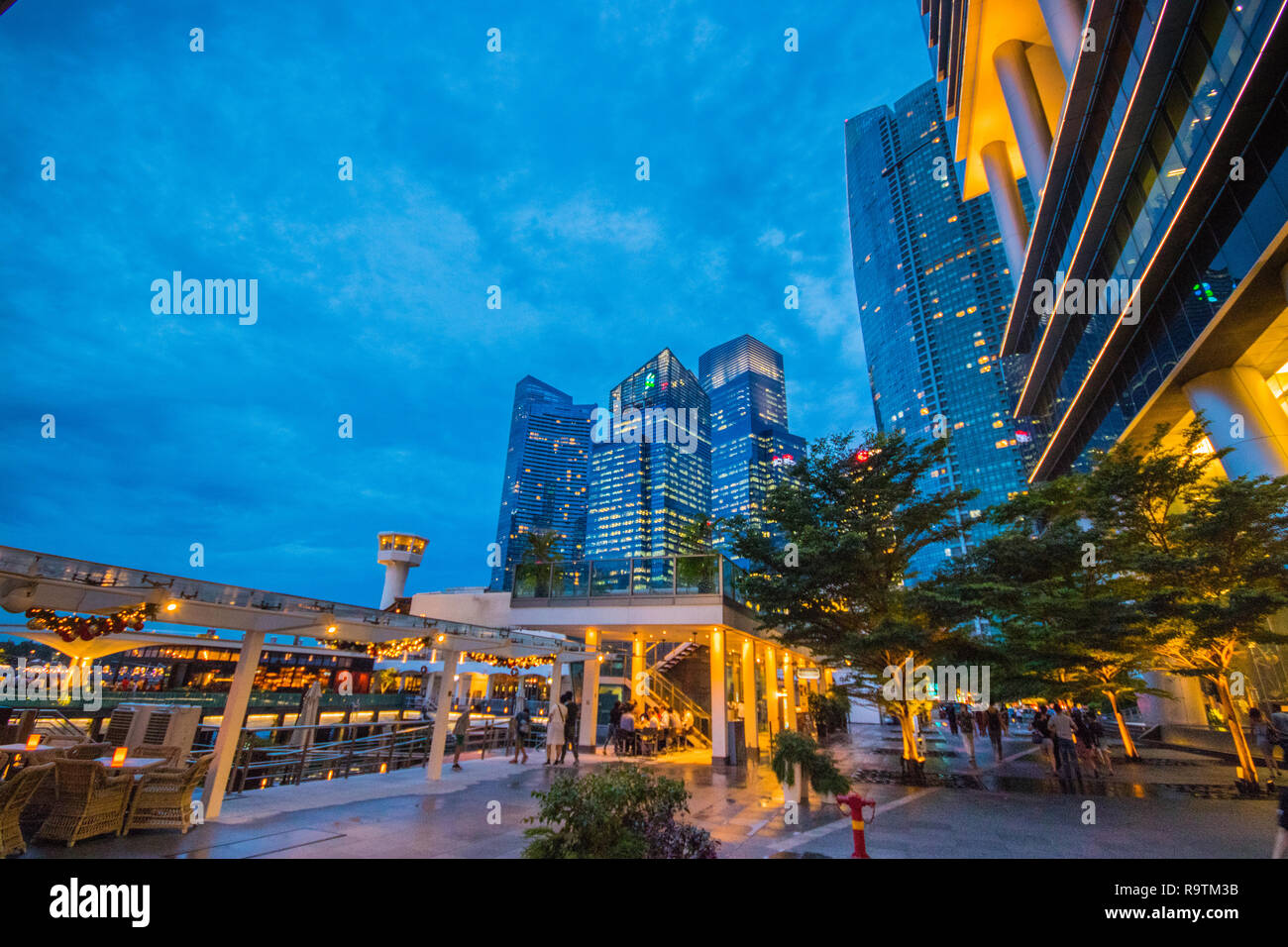 Marina Bay, Singapore Stock Photo - Alamy