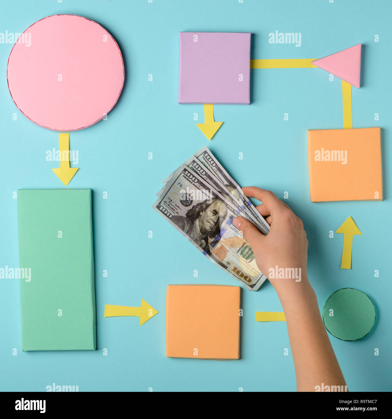 Schematic money hi-res stock photography and images - Alamy