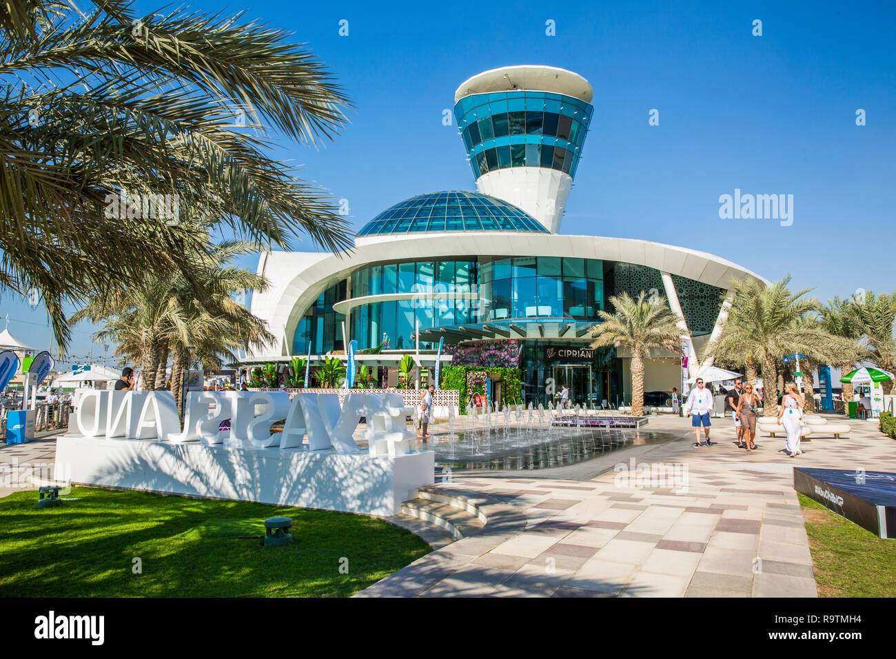 Yas Marina, Abu Dhabi Stock Photo - Alamy