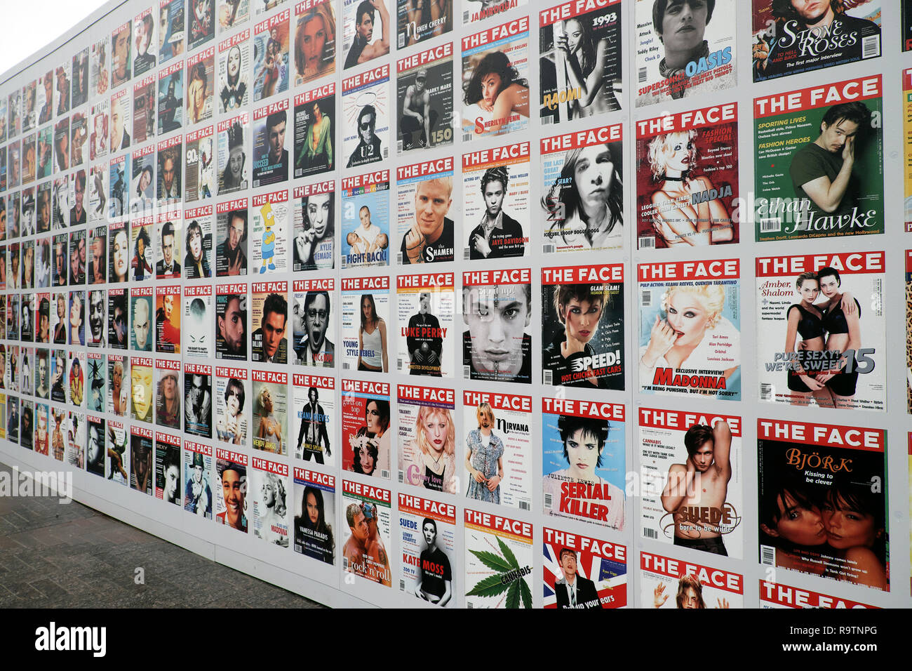 The FACE COVERS ARCHIVE magazine covers exhibition in Lewis Cubitt ...