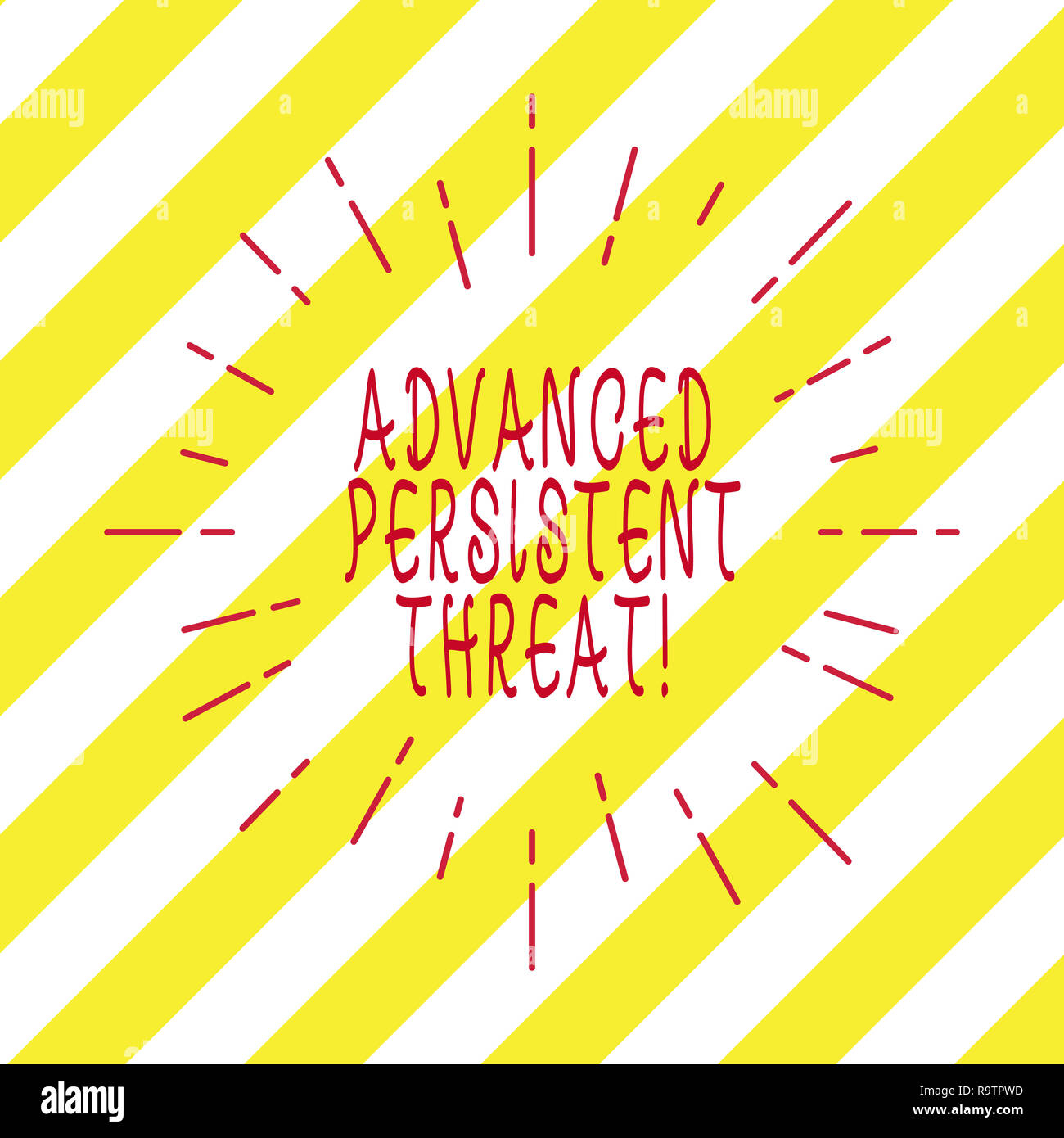 Handwriting text writing Advanced Persistent Threat. Concept meaning ...