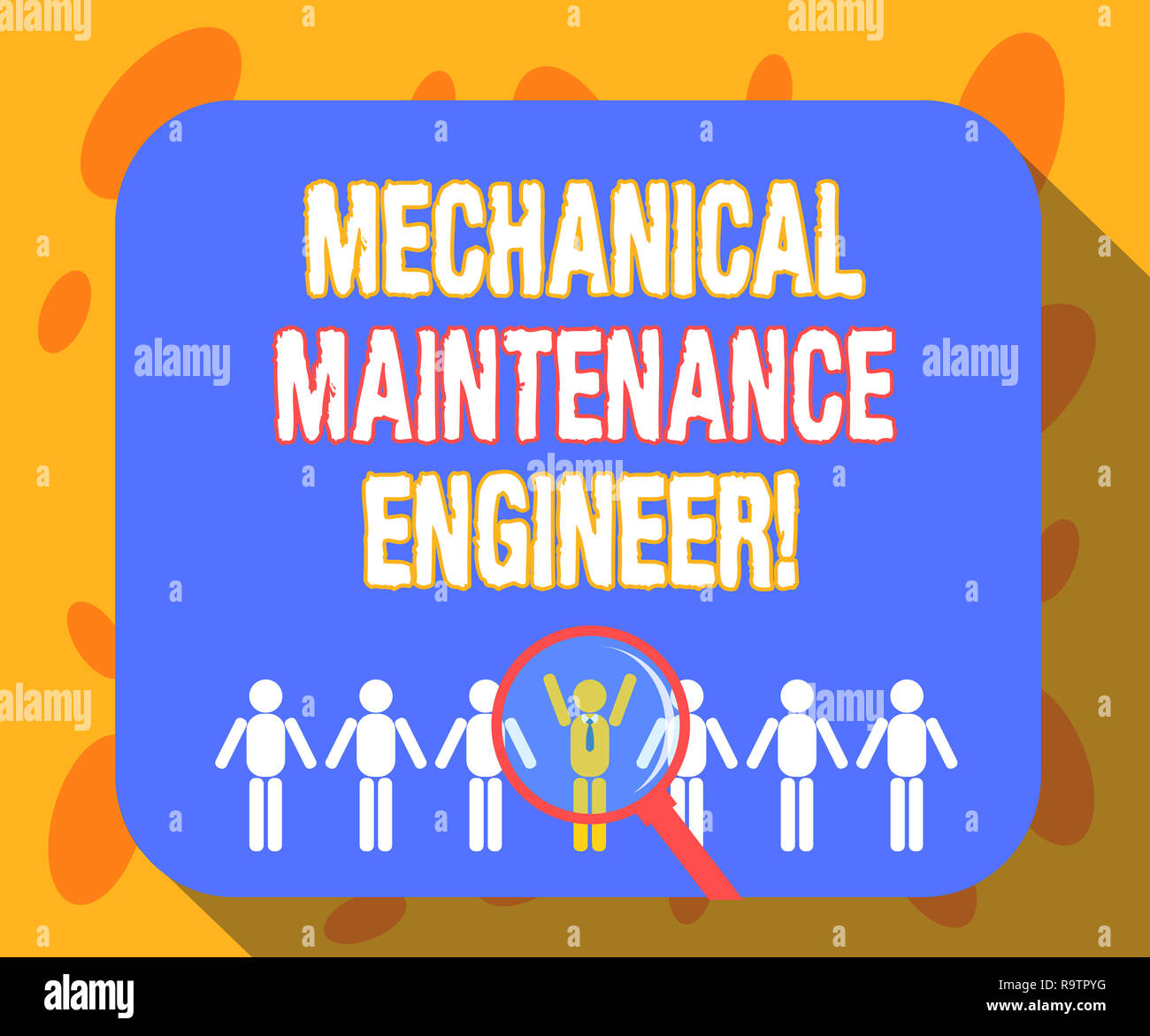 Writing note showing Mechanical Maintenance Engineer. Business photo ...