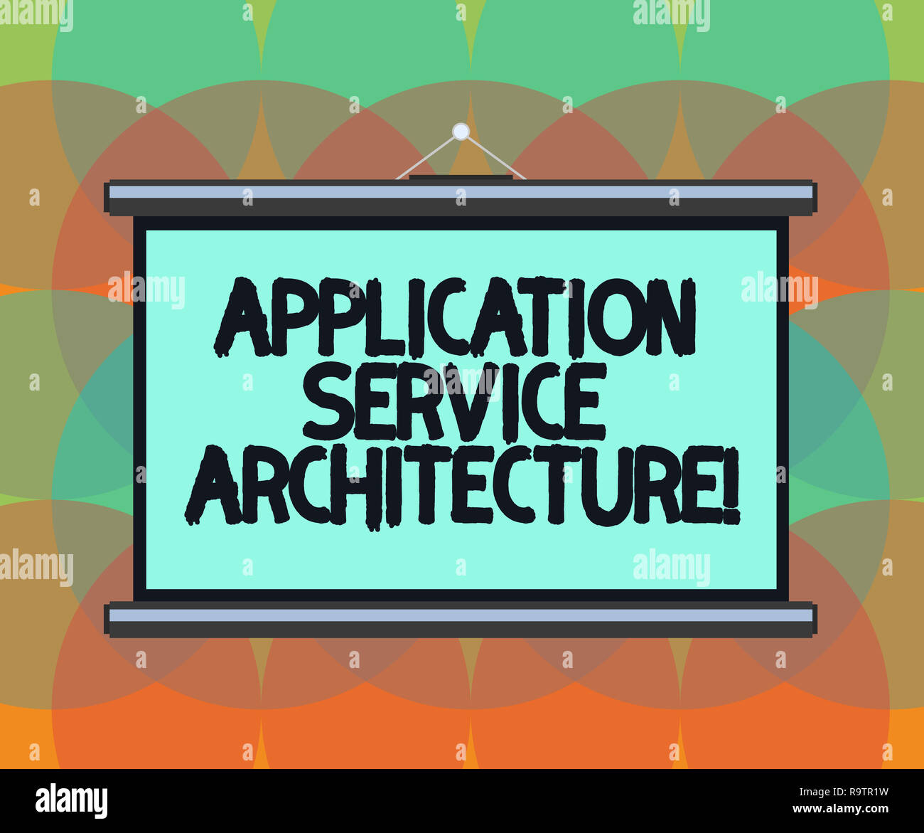 Word Writing Text Application Service Architecture Business Concept