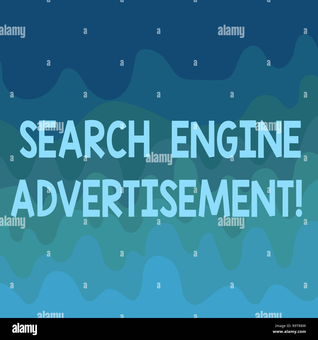 Conceptual hand writing showing Search Engine Advertisement. Business ...