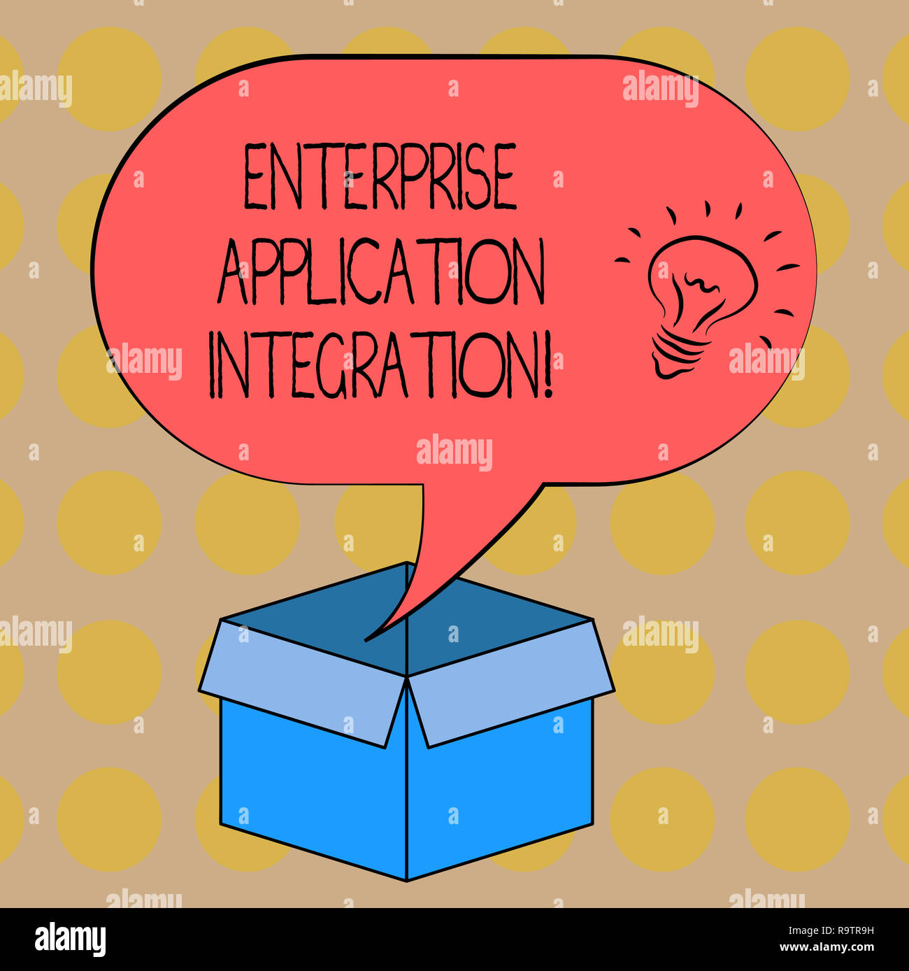 Word writing text Enterprise Application Integration. Business concept ...