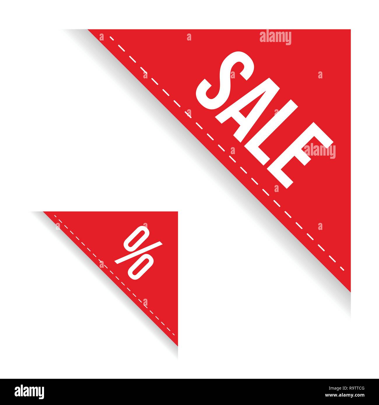 Corner Ribbon Vector