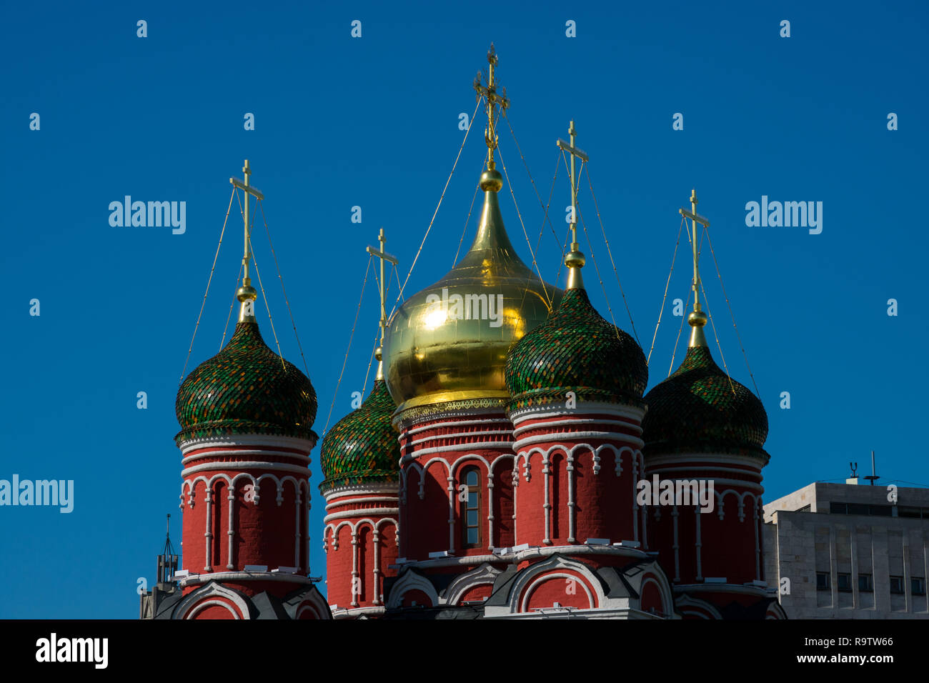 Cathedral of the icon of the Mother of God The Sign, near Red Square ...