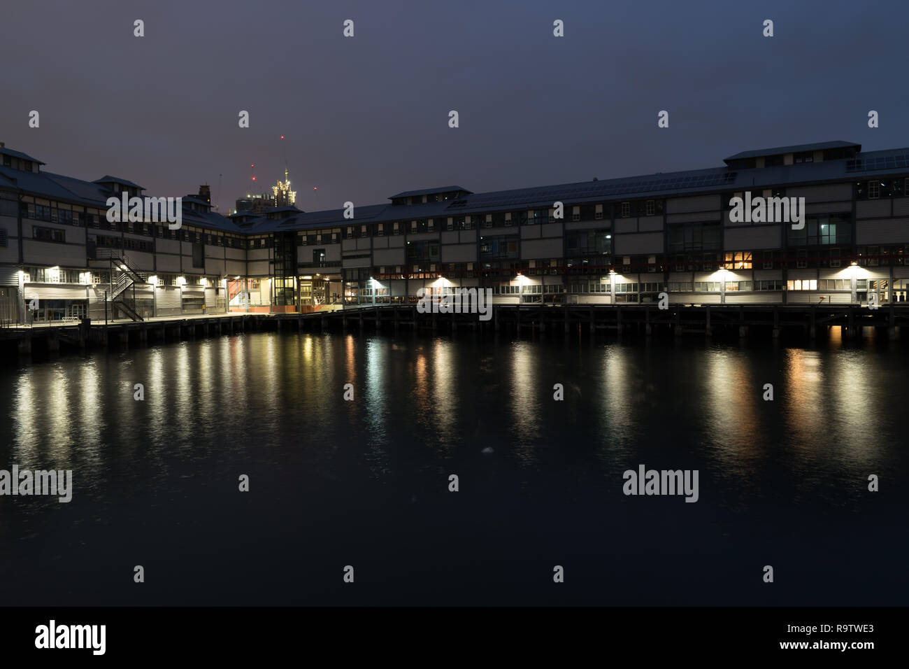 Old warehouse night hi-res stock photography and images - Alamy
