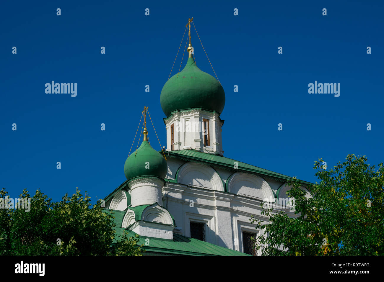 Tserkov' Maksima Blazhennogo Church. Moscow, Russia Stock Photo - Alamy