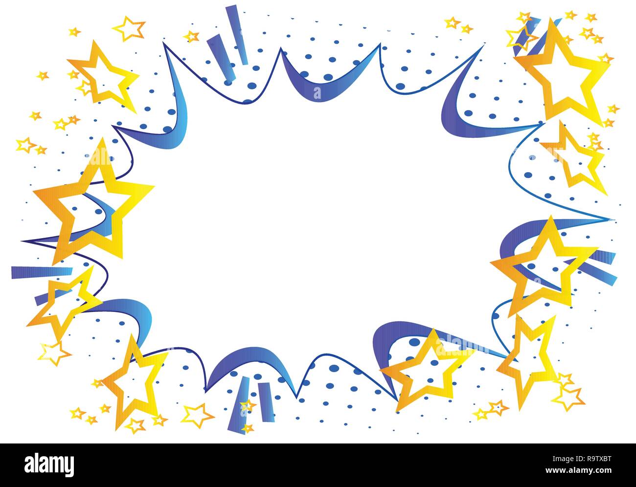 Vector illustrated comic book style explosions background Stock Vector ...