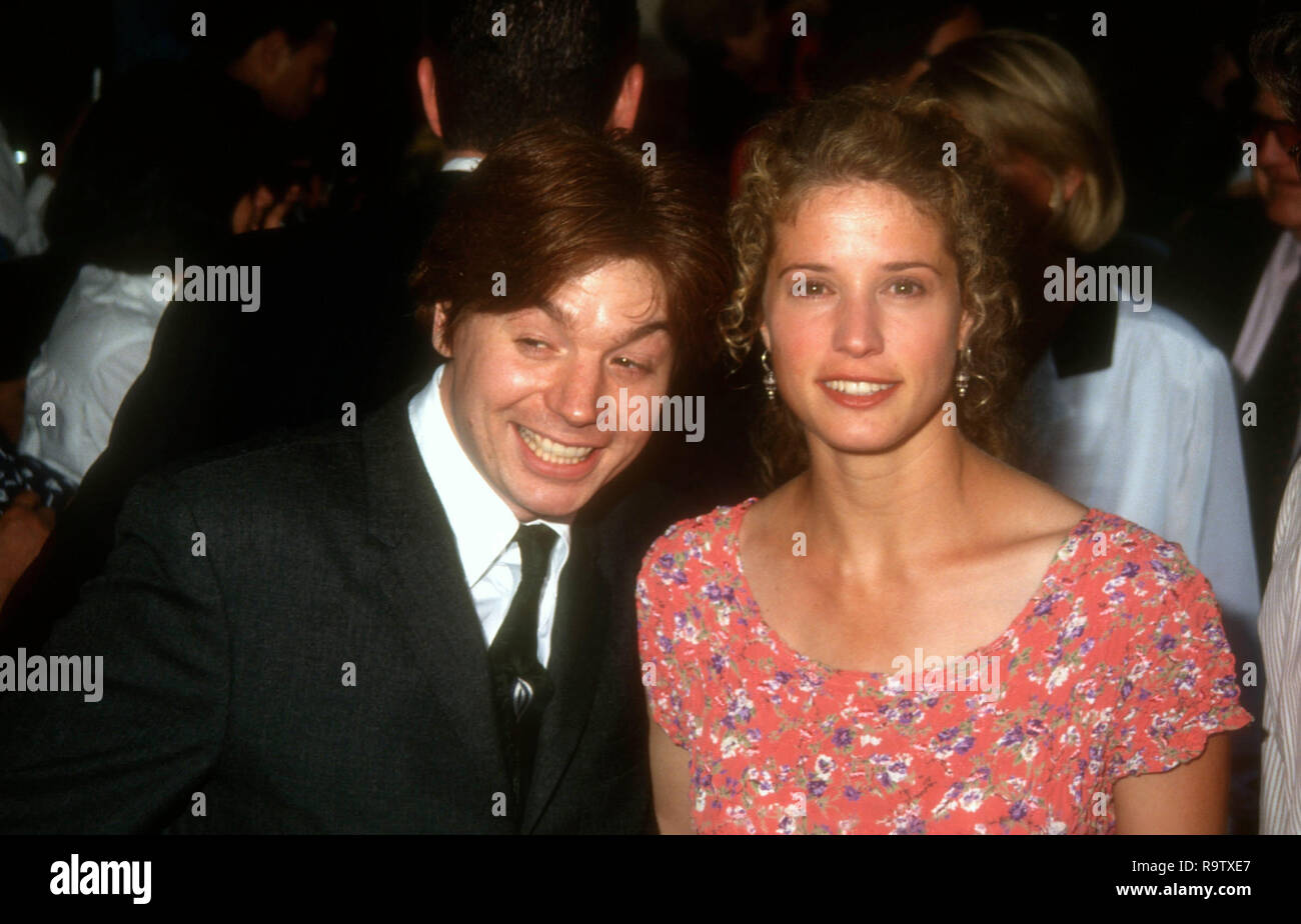 CENTURY CITY, CA - JUNE 23: Actor Mike Myers and actress Nancy Travis ...