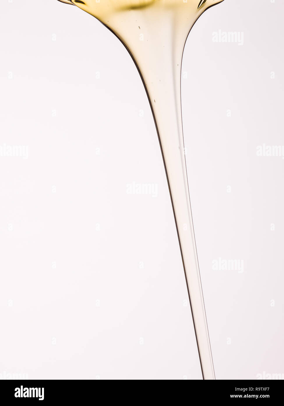 oil flowing shape. syrup flowing shape Stock Photo - Alamy
