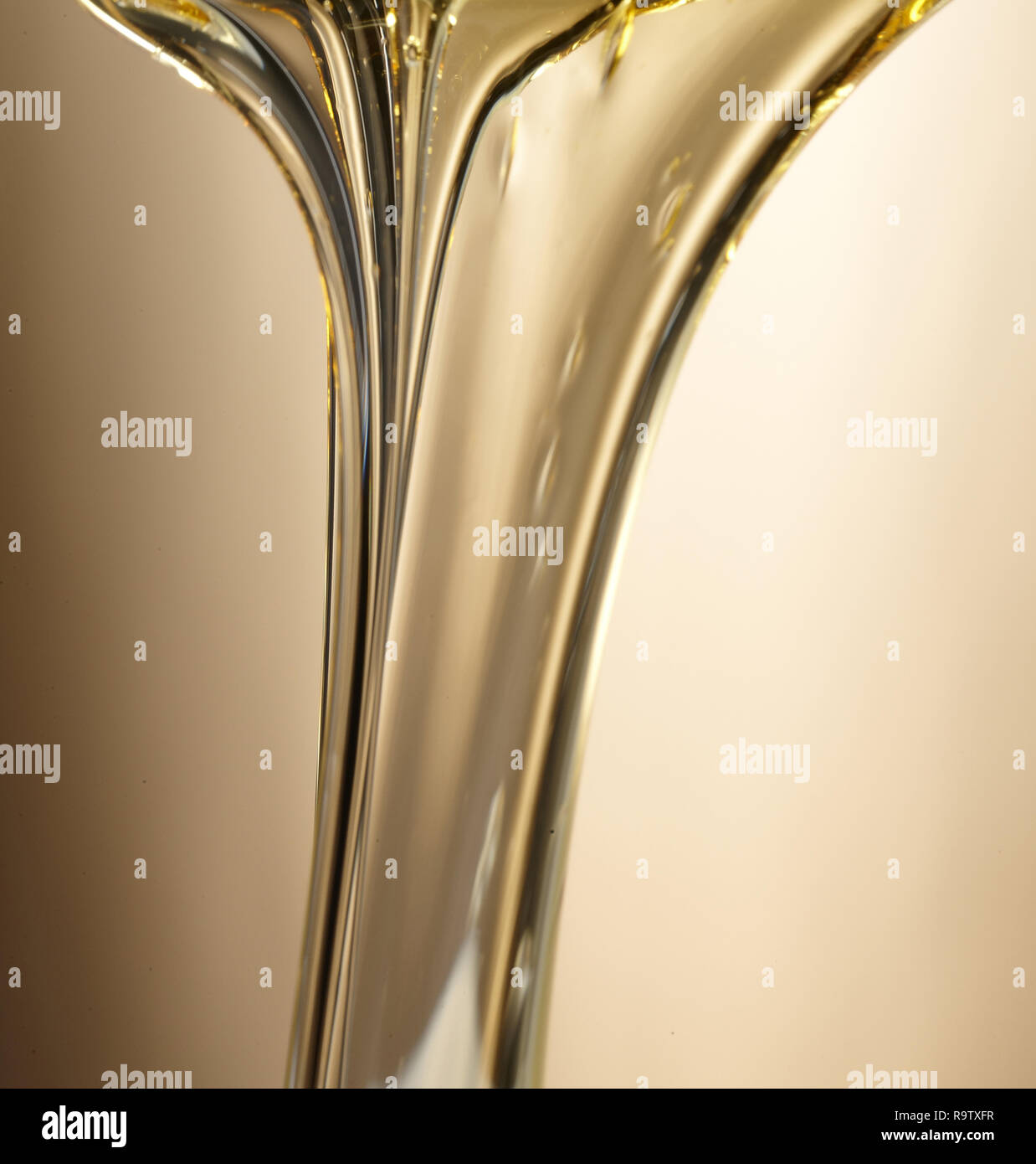 oil flowing shape. syrup flowing shape Stock Photo - Alamy