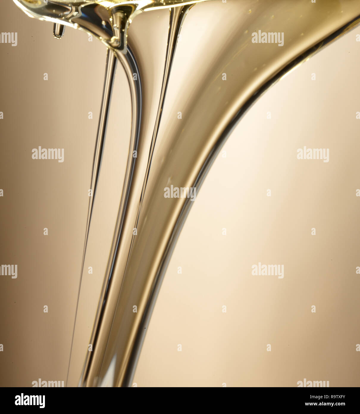 oil flowing shape. syrup flowing shape Stock Photo - Alamy