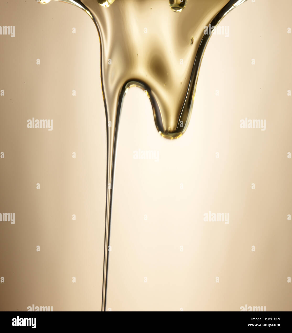 oil flowing shape. syrup flowing shape Stock Photo - Alamy