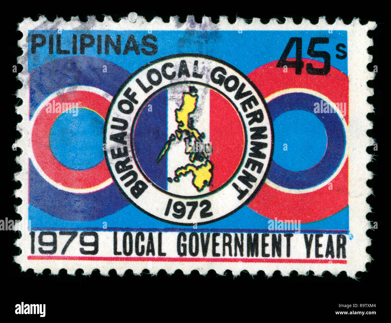 Postage stamp from the Philippines in the Local government year series ...