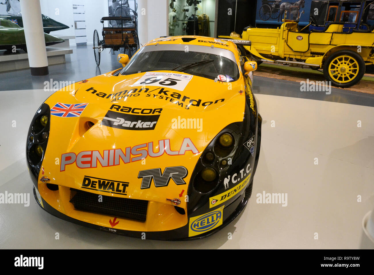 2001 TVR Tuscan T400R. Le Mans Racing Car. The British Motor Museum ...