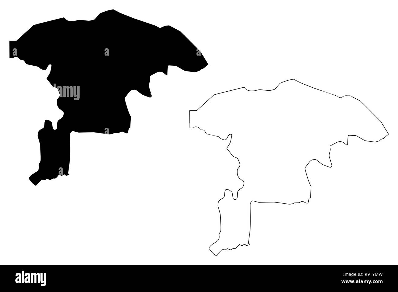 Sokoto State (Subdivisions of Nigeria, Federated state of Nigeria) map ...