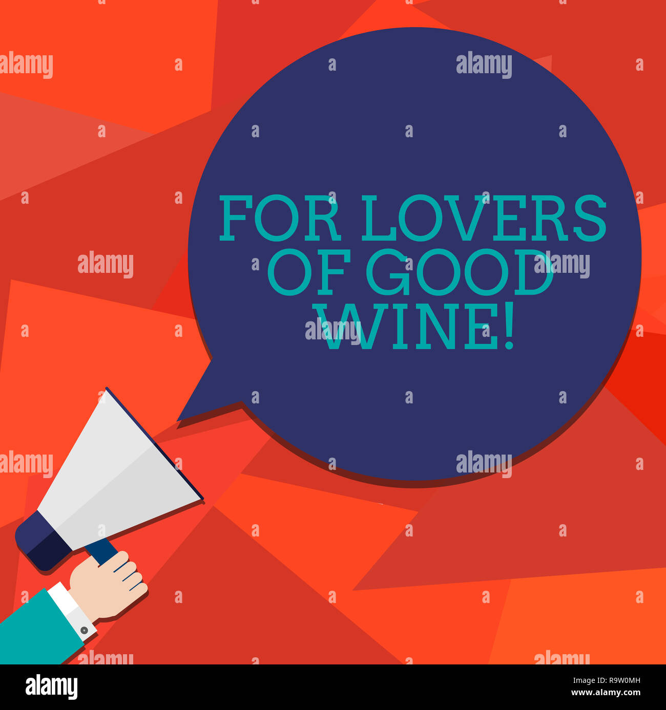 Conceptual hand writing showing For Lovers Of Good Wine. Business photo ...