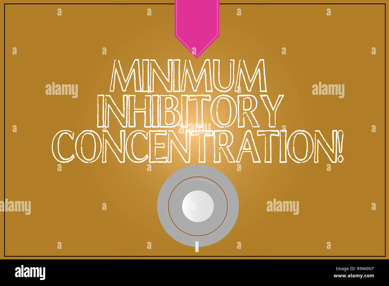 Text sign showing Minimum Inhibitory Concentration. Conceptual photo ...