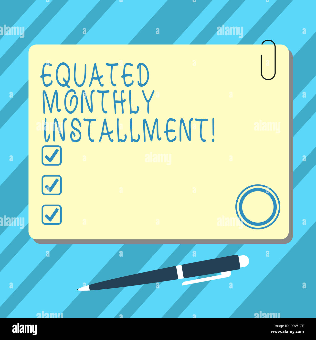 Monthly instalments hi-res stock photography and images - Alamy