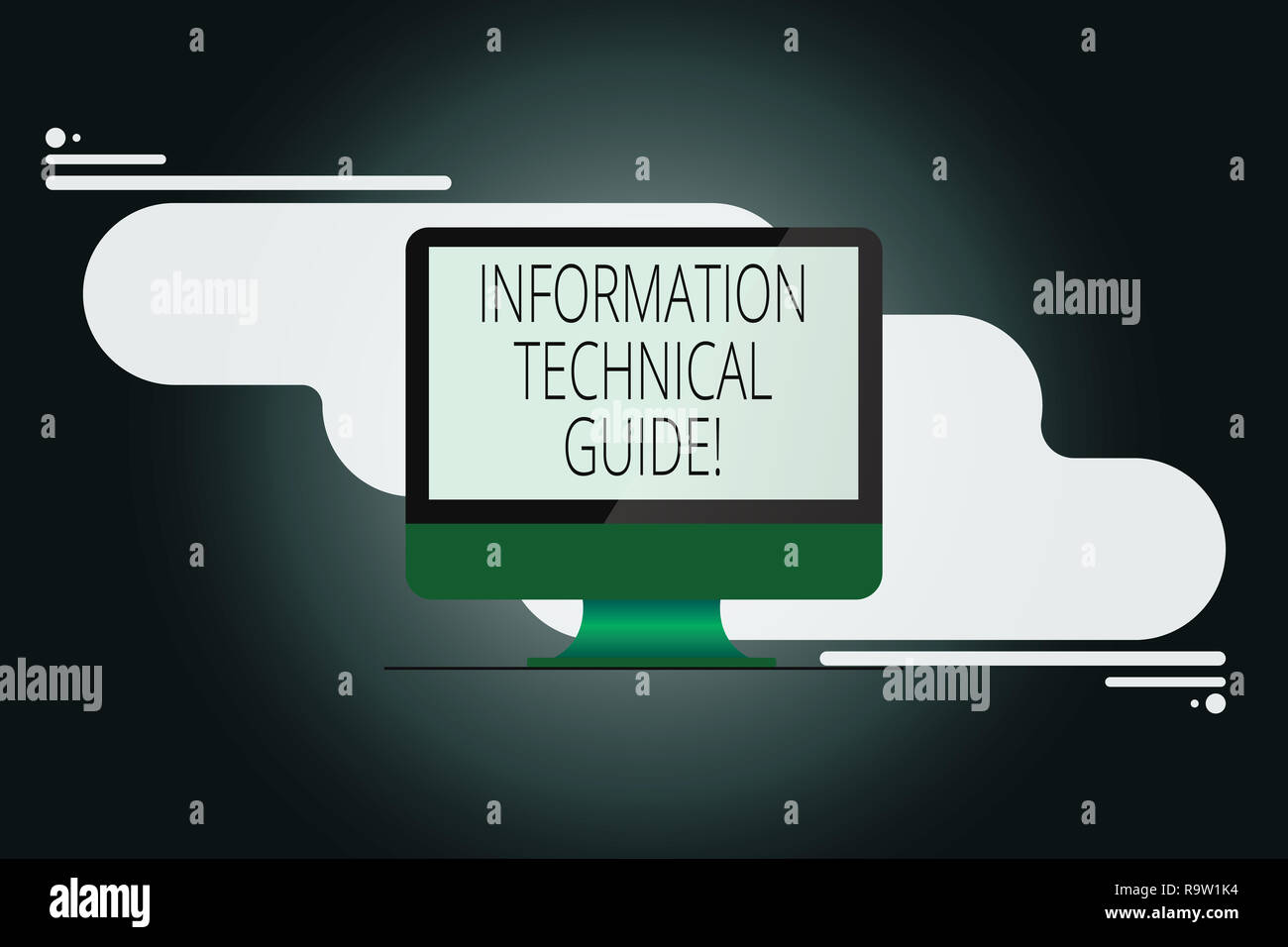 Writing note showing Information Technical Guide. Business photo ...