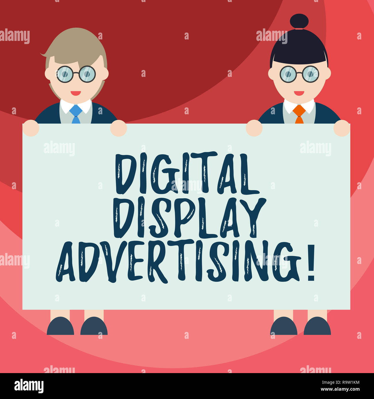 Text sign showing Digital Display Advertising. Conceptual photo conveys ...