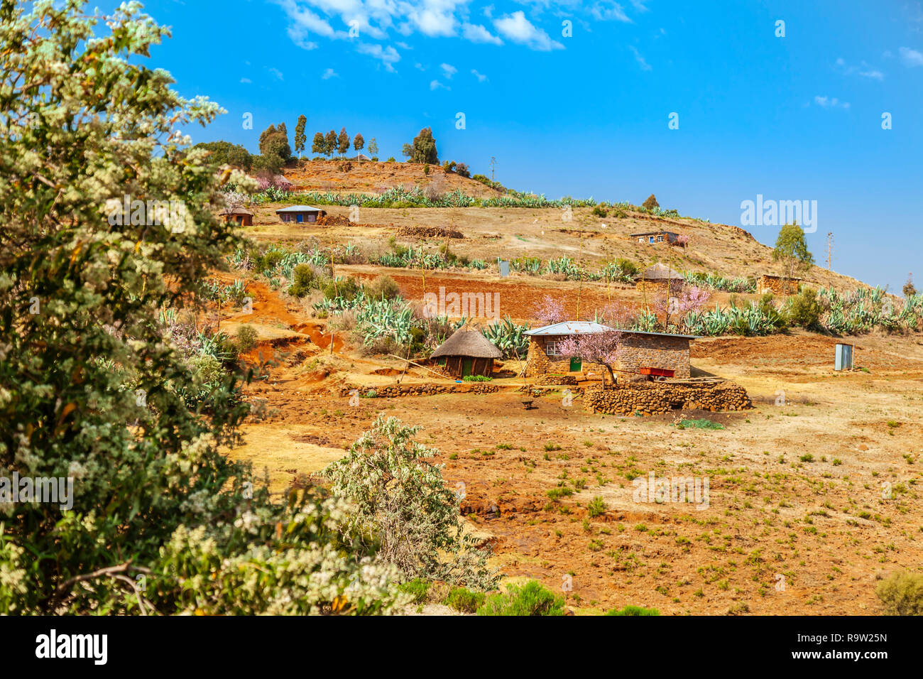 Lesotho traditional village hi-res stock photography and images - Alamy