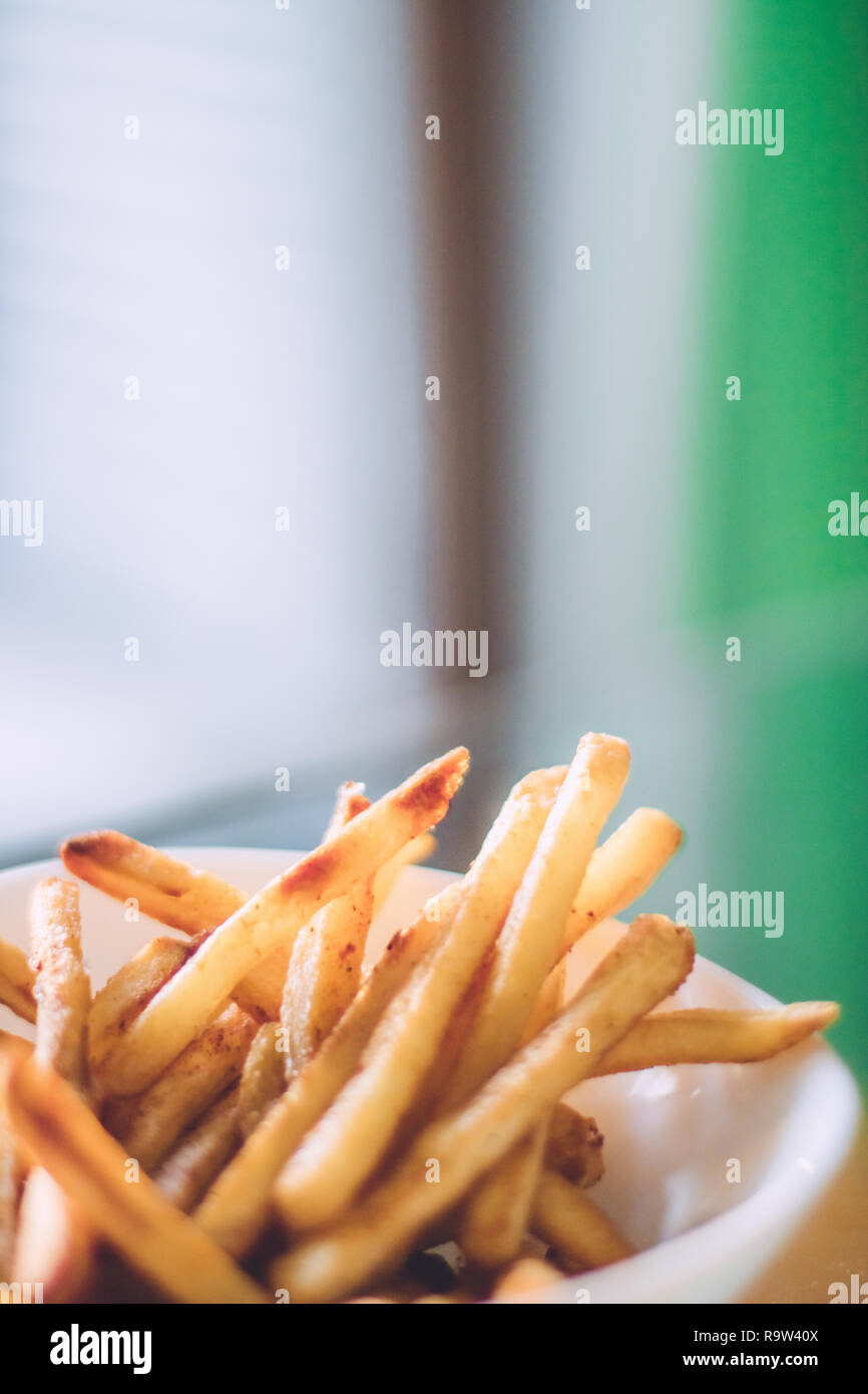 rustic food and homemade cooking styled concept - just cooked french ...