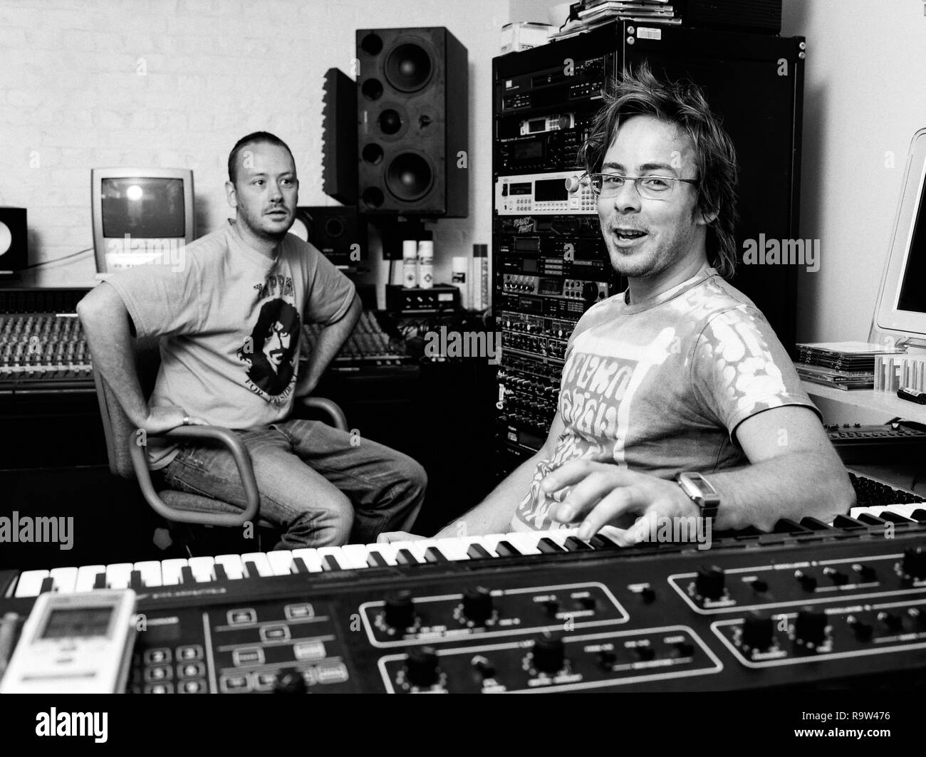 Basement Jaxx, English Electronic duo Felix Buxton and Simon Ratcliffe ...