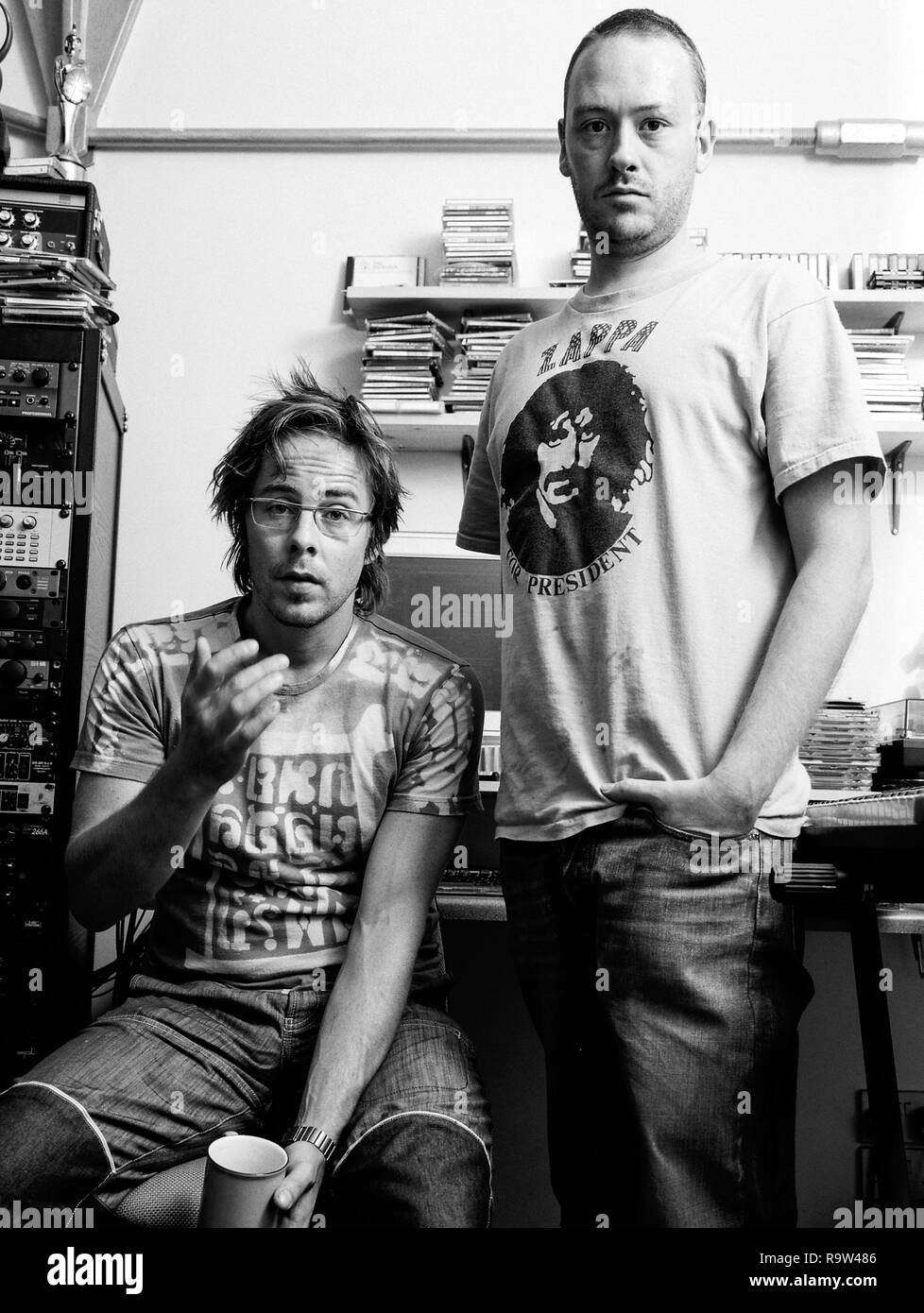 Basement Jaxx, English Electronic duo Felix Buxton and Simon Ratcliffe ...