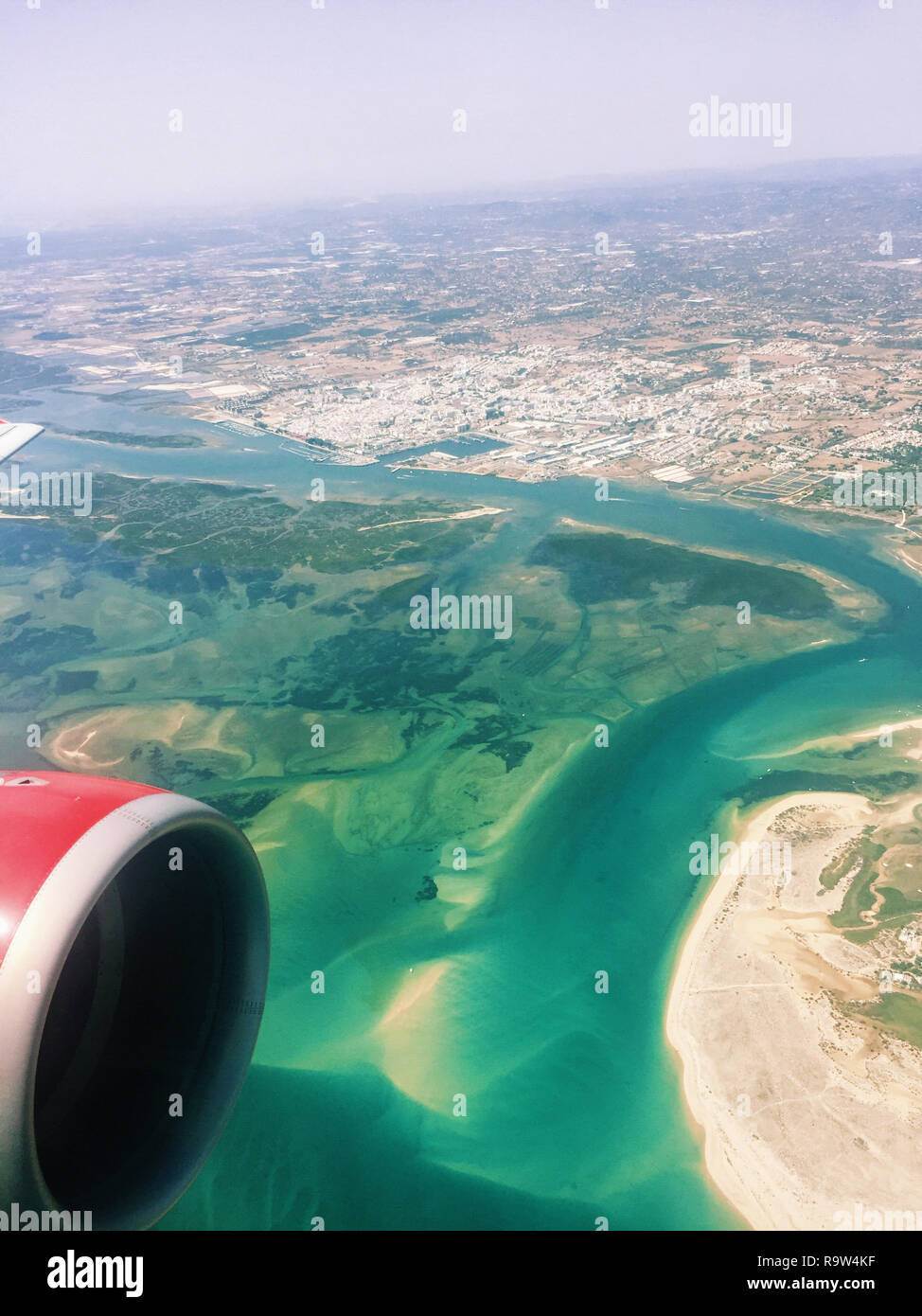 high above the clouds - aerial views and travel concept, elegant ...