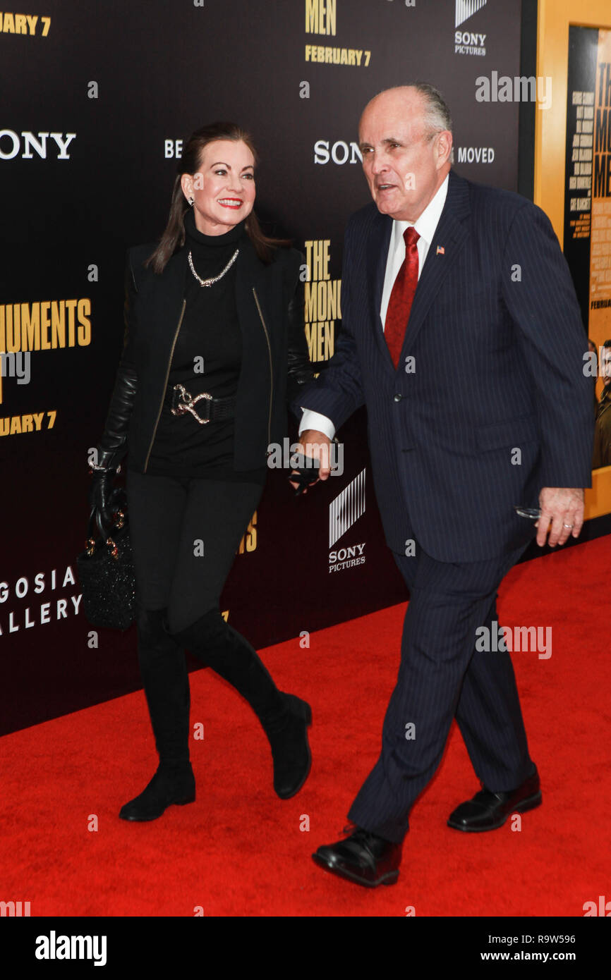 NEW YORK, NY - FEBRUARY 4: Judith Nathan and Rudy Giuliani attend 'The ...