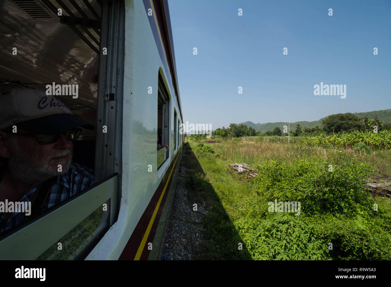 Hell fire pass railway Thailand Stock Photo - Alamy