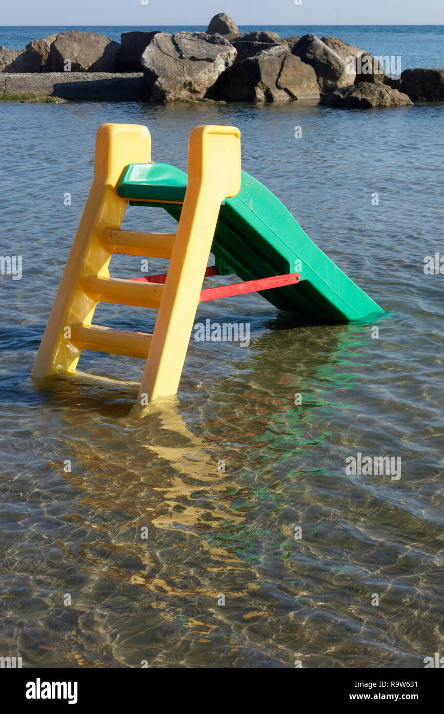 Slide into the sea hi-res stock photography and images - Alamy