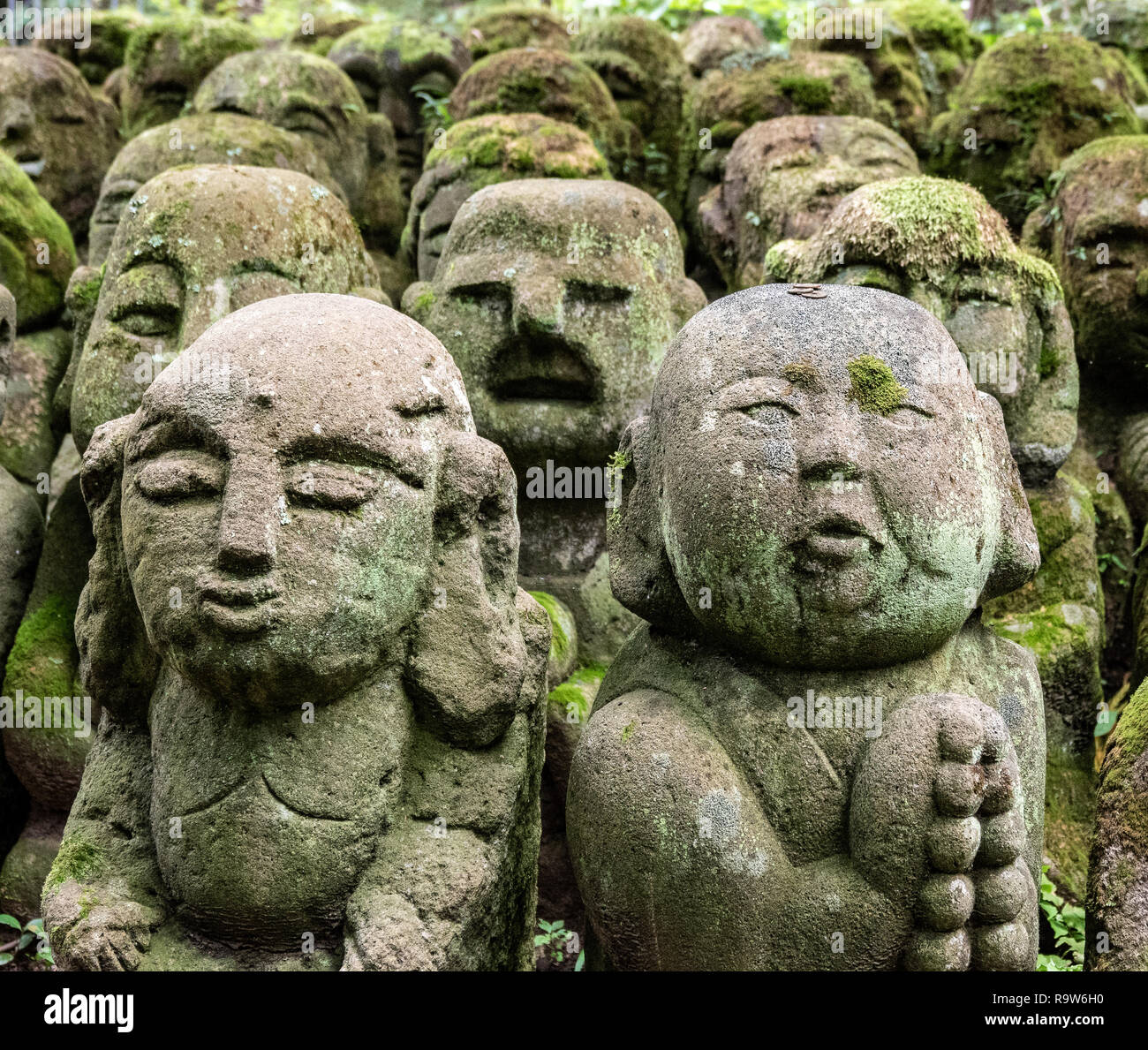 Humorous monk statues hi-res stock photography and images - Alamy