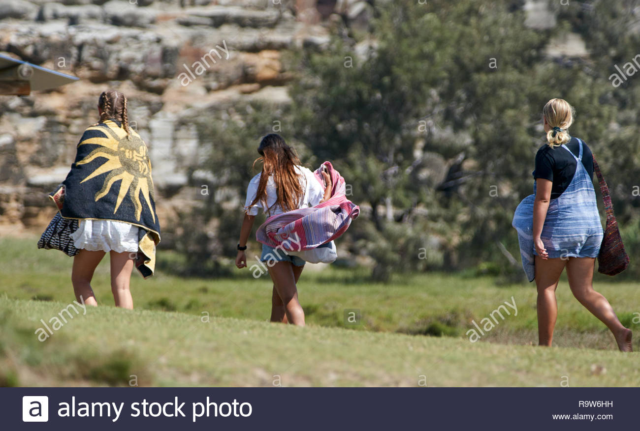Three Girls From Behind High Resolution Stock Photography and Images ...