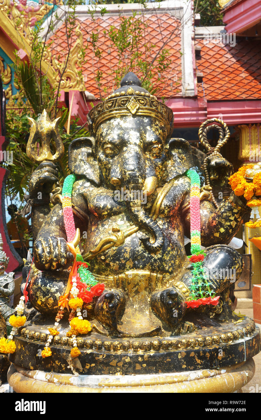 Ganesha Shrine in Thailand Stock Photo - Alamy