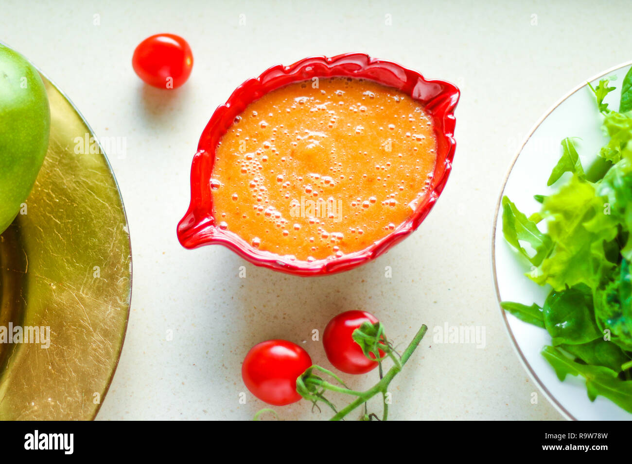 vegetable souce - diet and healthy eating recipes styled concept ...